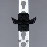 Keyhole Pinless Reversible Nylon Jump Cups Black each - Potter Steel ...