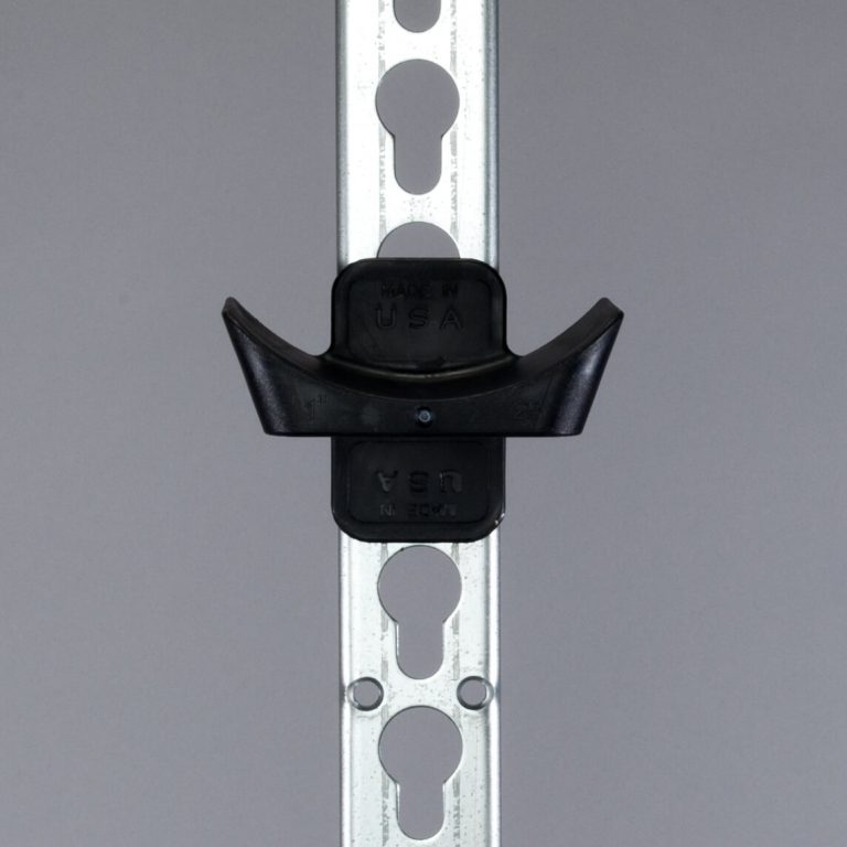 Keyhole Pinless Reversible Nylon Jump Cups Black - Potter Steel Service ...