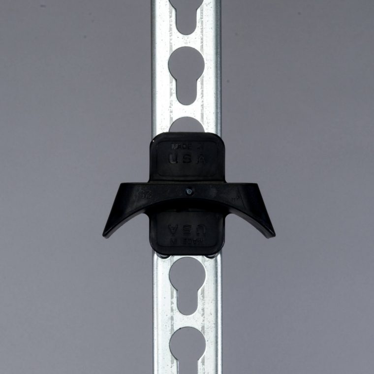 Keyhole Pinless Reversible Nylon Jump Cups Black - Potter Steel Service ...