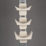 Keyhole Pinless Reversible Nylon Jump Cups Black each - Potter Steel ...